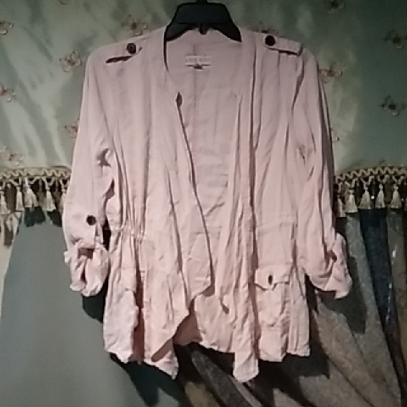 Knox Rose | Jackets & Coats | Knox Rose Pink Utility Jacket Lightweight ...
